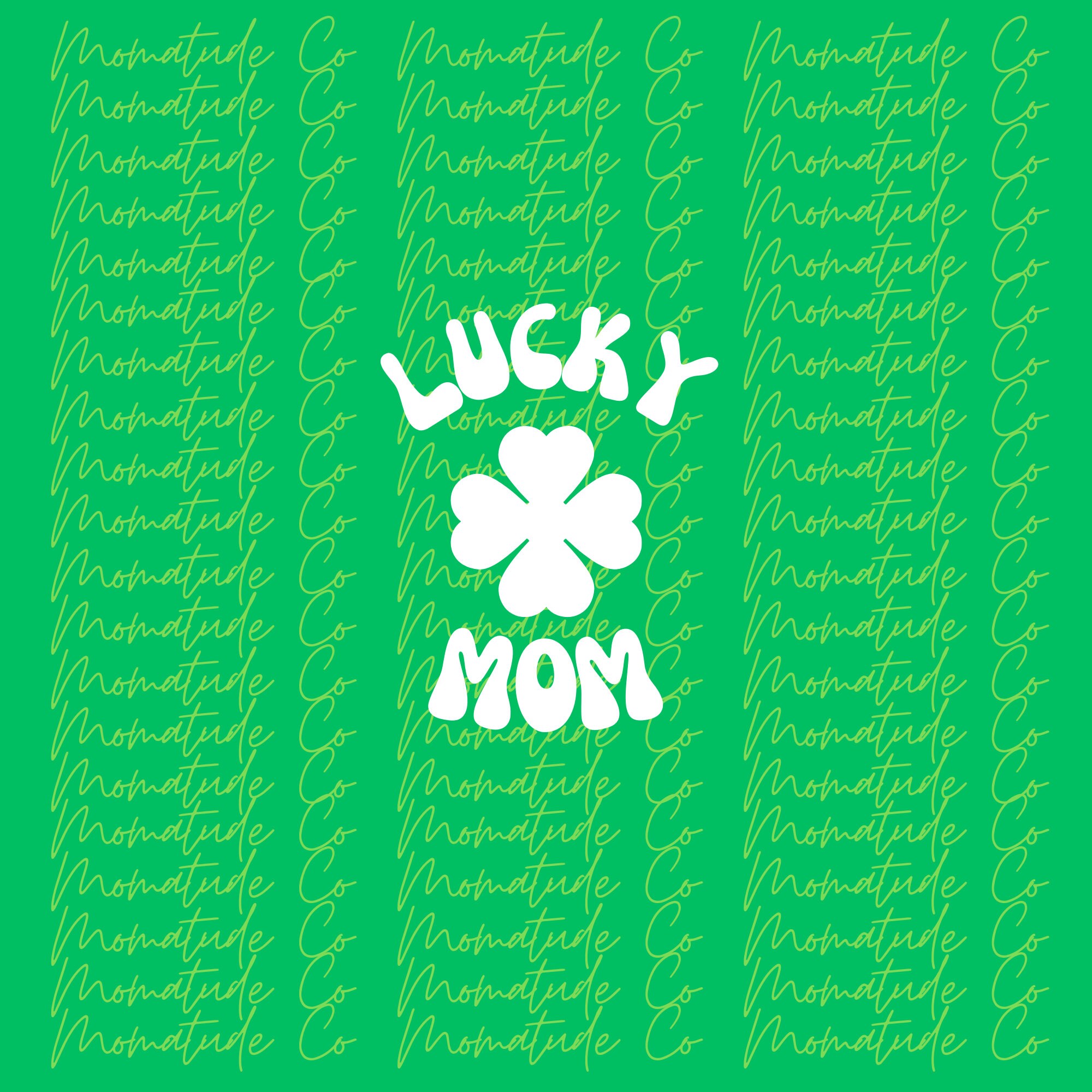 Lucky Mom SVG PNG, Holiday Svg, Clover Svg, St Patricks Day Svg, Mom ...