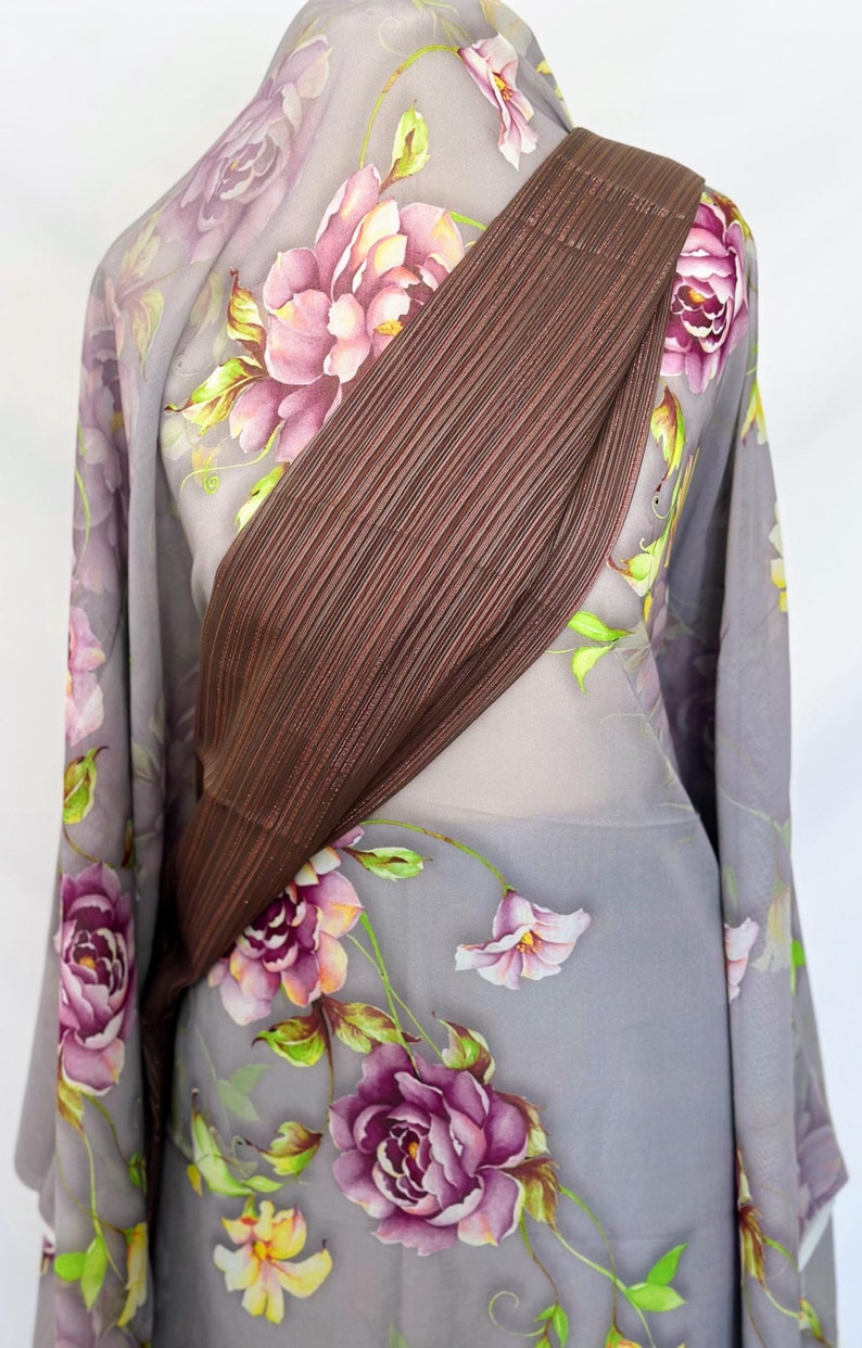 Somali Dirac | Wedding Attire | Cultural Dress - 3pcs Grey & Purple ...