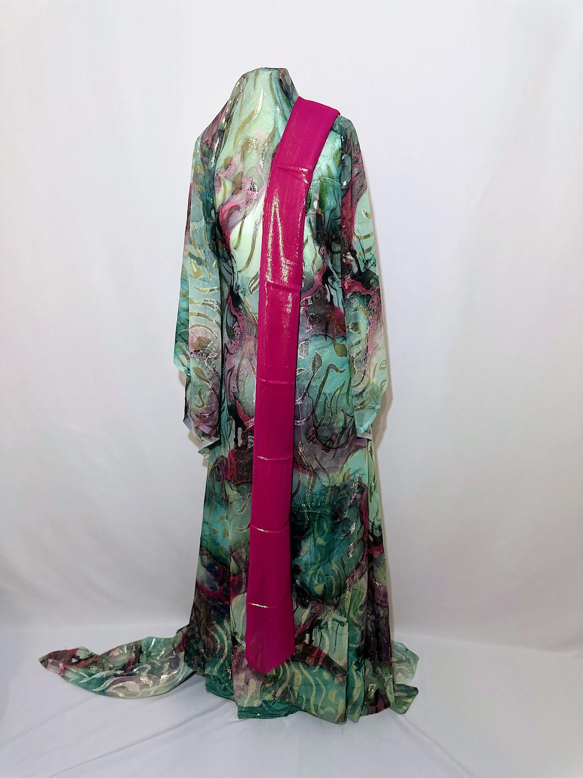 Faransawi Somali Dirac | Wedding Attire | Cultural Dress - 3pcs Green ...