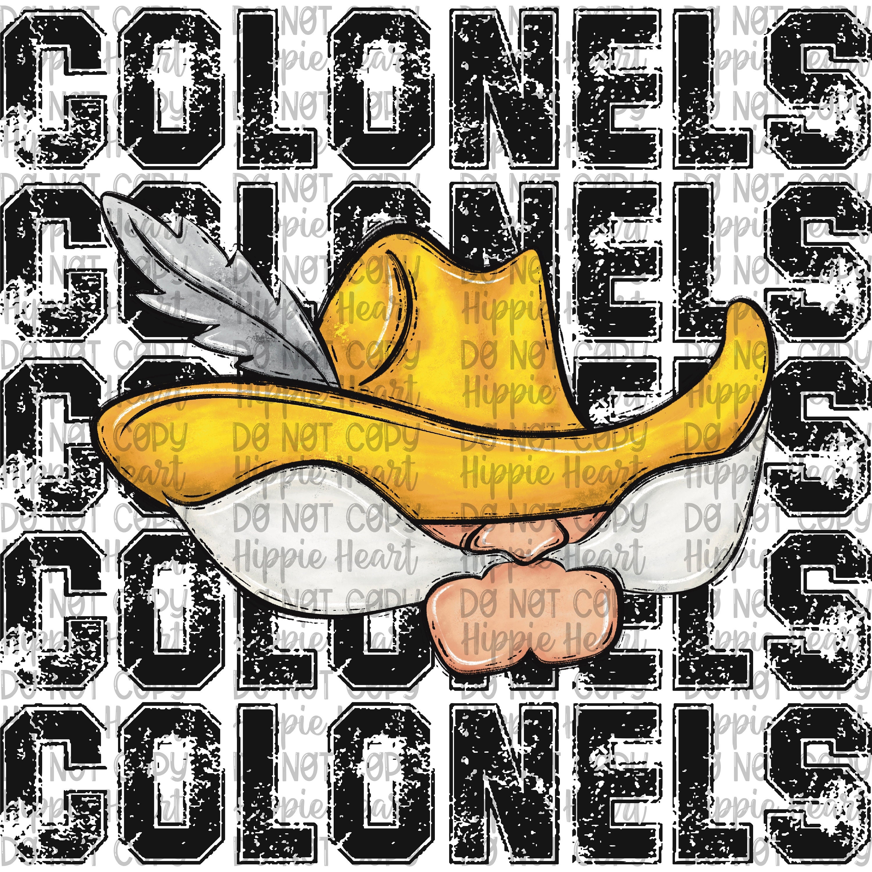Colonels Png Colonels Mascot Png Colonels Mascot Custom - Etsy
