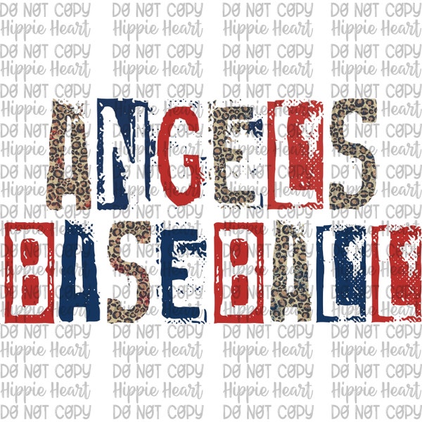 Angels Baseball - Etsy