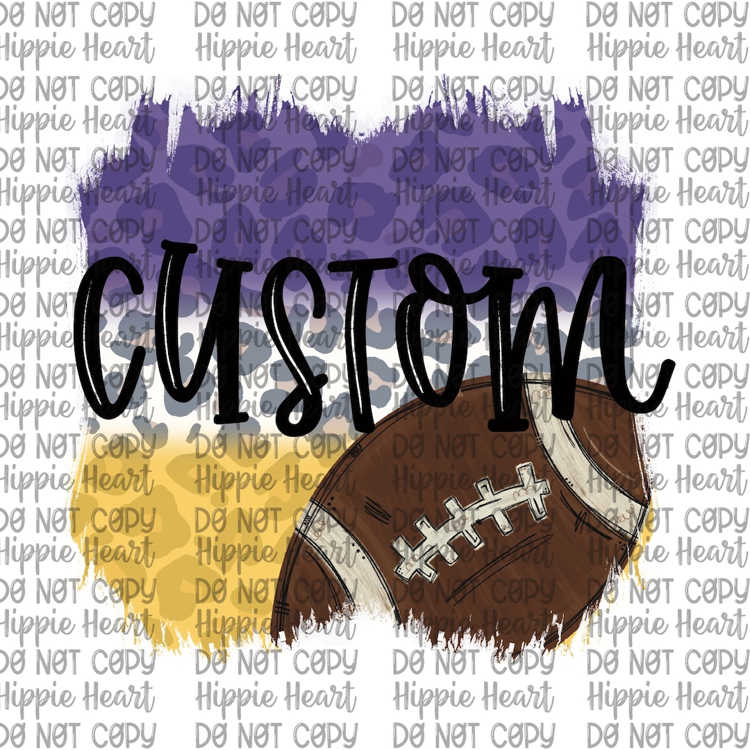 Custom Football Team Png, Custom Football Pennant, Custom Team Mascot ...
