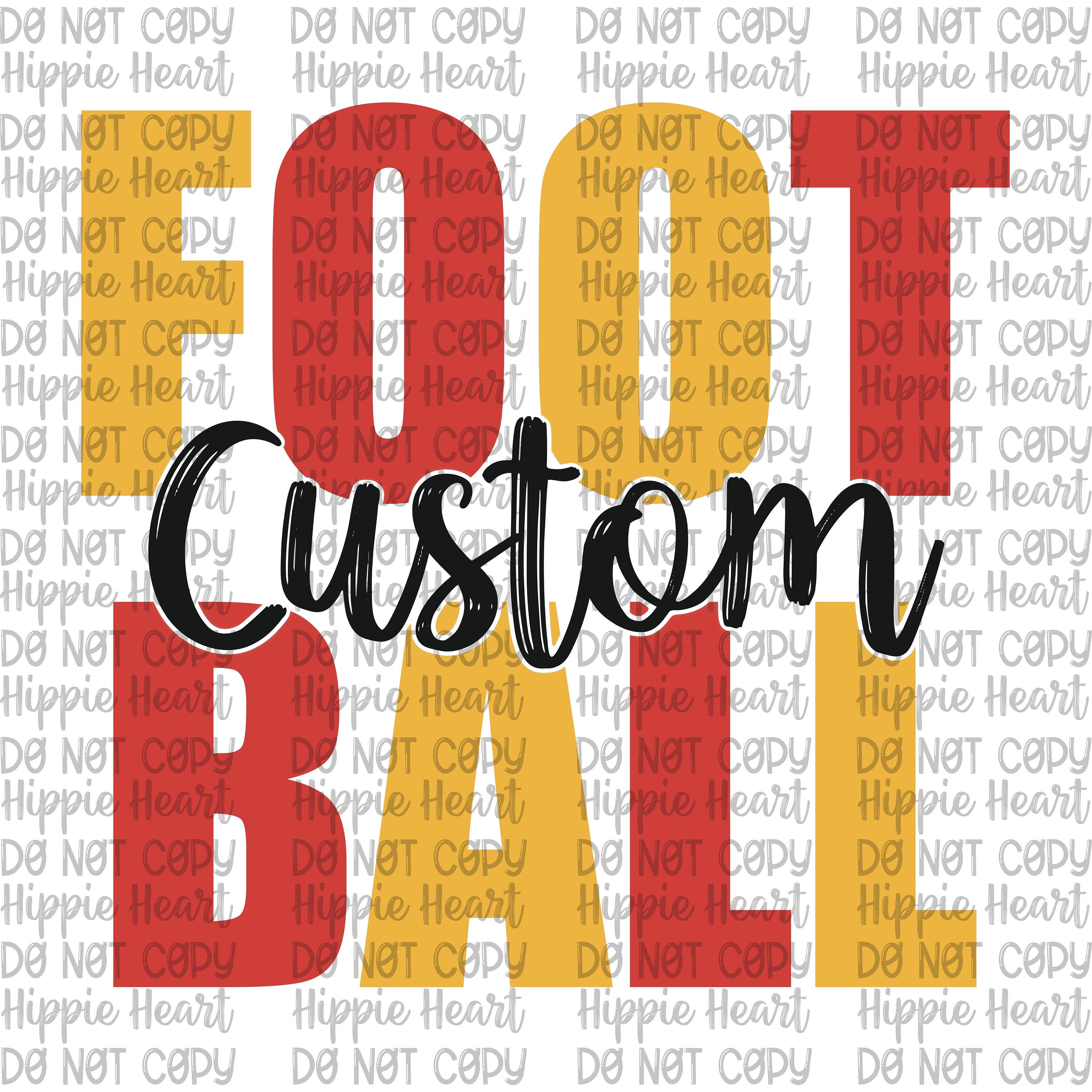 Custom Football Team Png, Custom Team Mascot Png, Custom Football ...