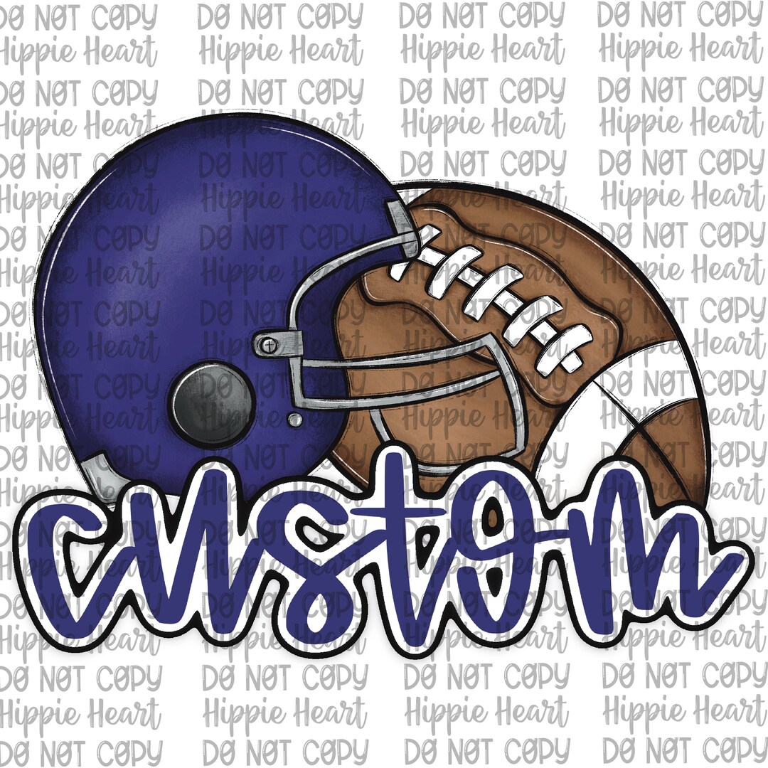 Custom Football Team Png, Custom Team Mascot Png, Custom Football ...