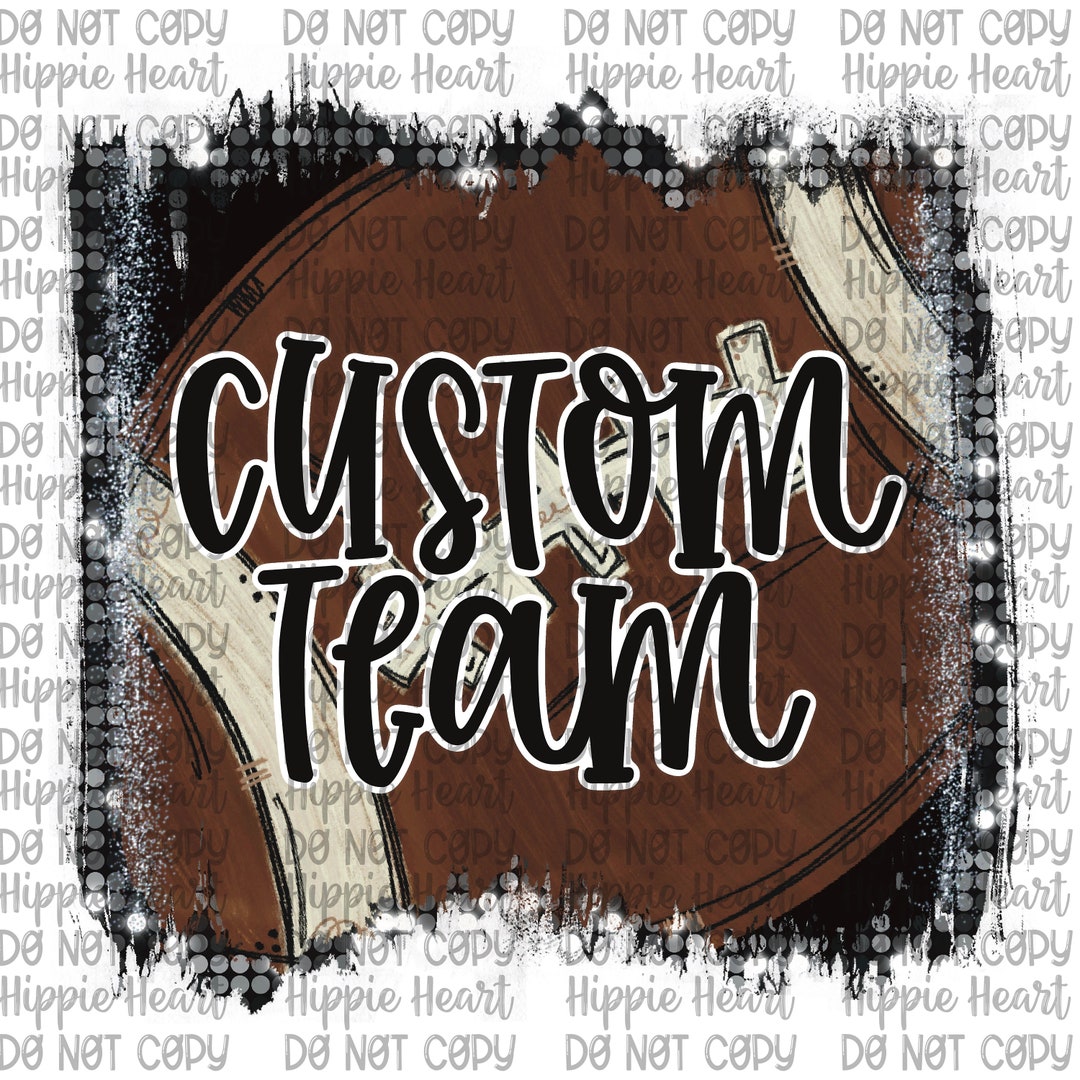 Custom Football Team Png, Custom Team Mascot Png, Custom Football ...