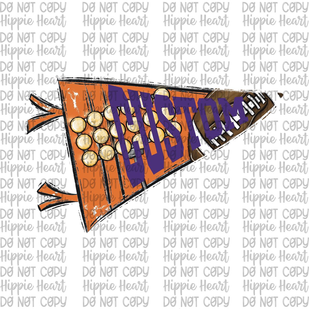 Custom Football Team Png, Custom Team Mascot Png, Custom Football ...