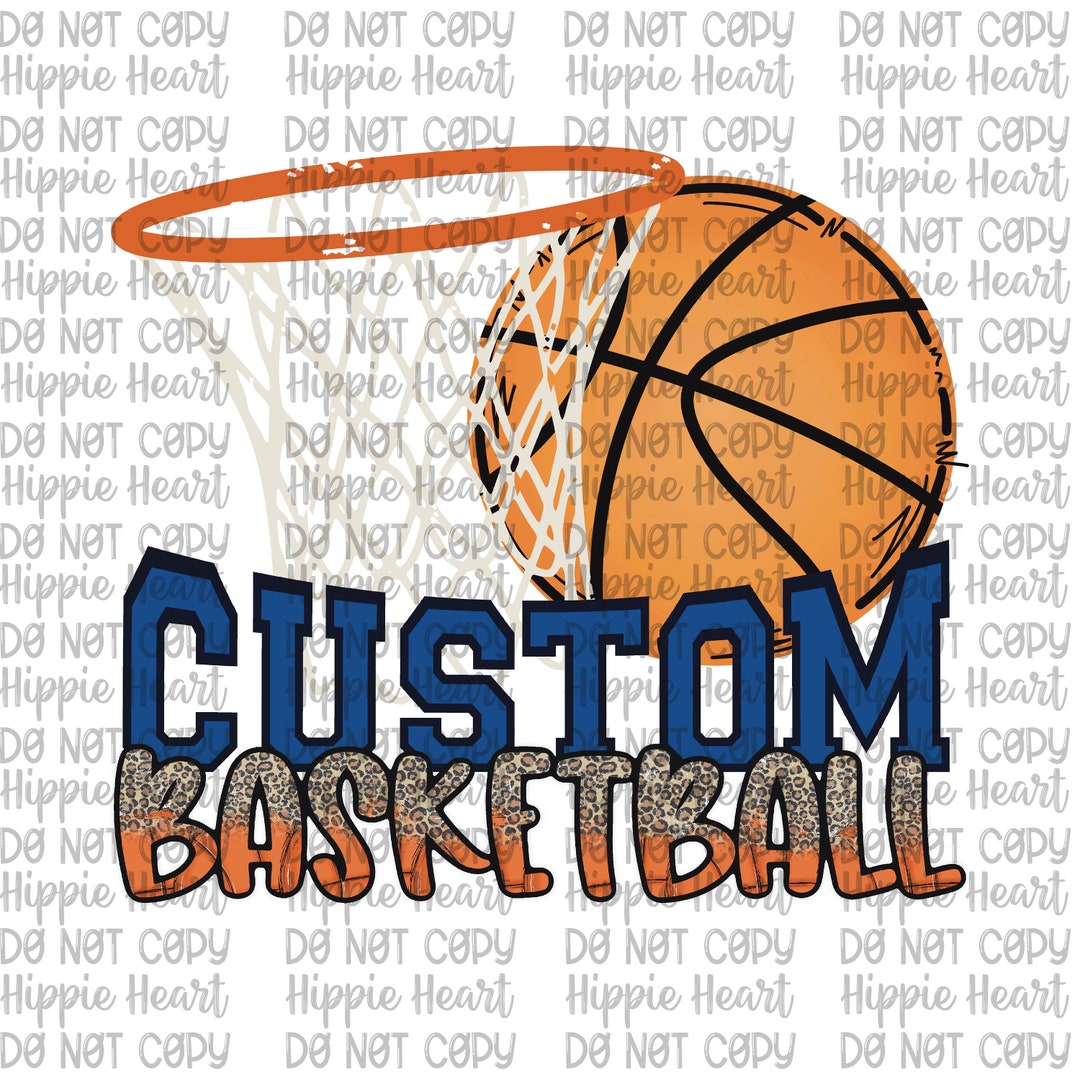 Custom Basketball Png, Basketball Team Png, School Mascot Png, Custom ...
