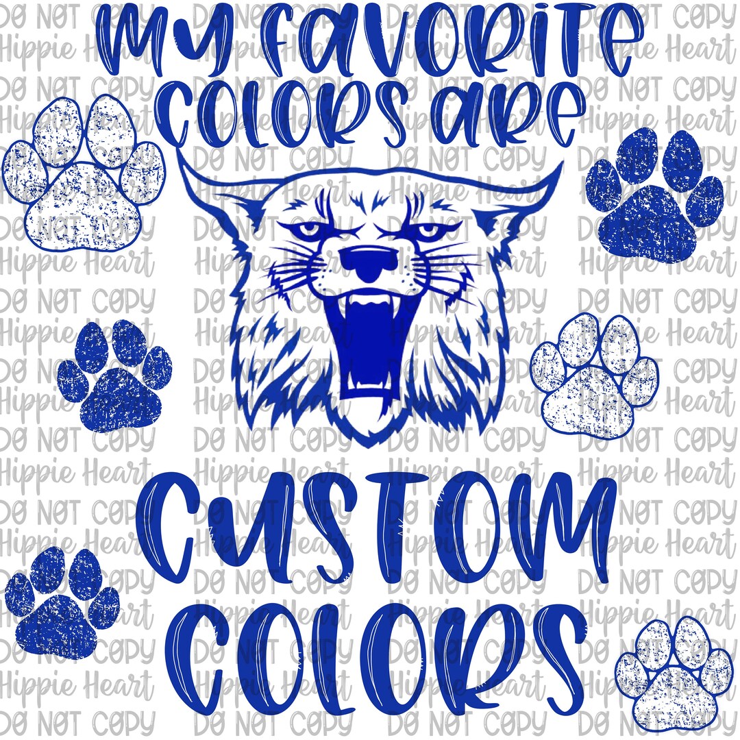 Custom Team Colors, Custom School Png, Custom Lightning Bolt Png ...