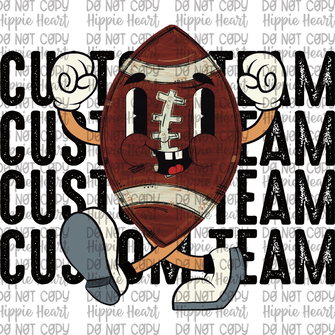 Custom Football Png, Custom Team Png, Custom Football Designs, Custom ...