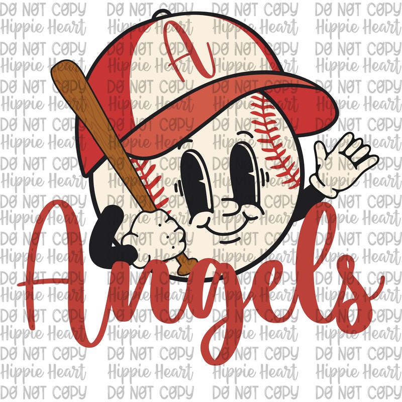 Angels Baseball - Etsy