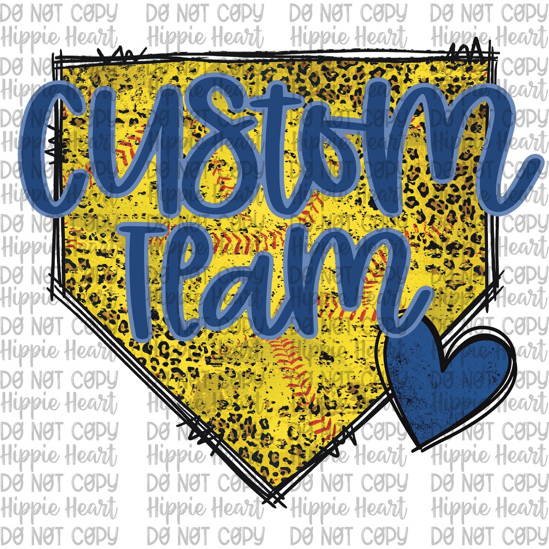 Custom Softball Png, Custom Team Png, Custom Softball Designs, Custom ...