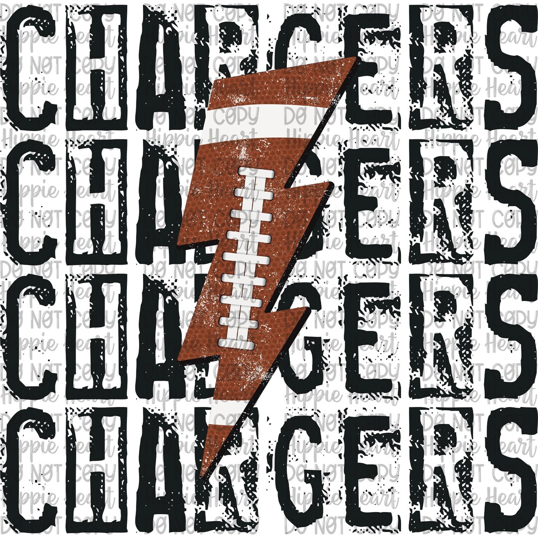 Chargers Football Png, Chargers Football, Chargers Football Design ...
