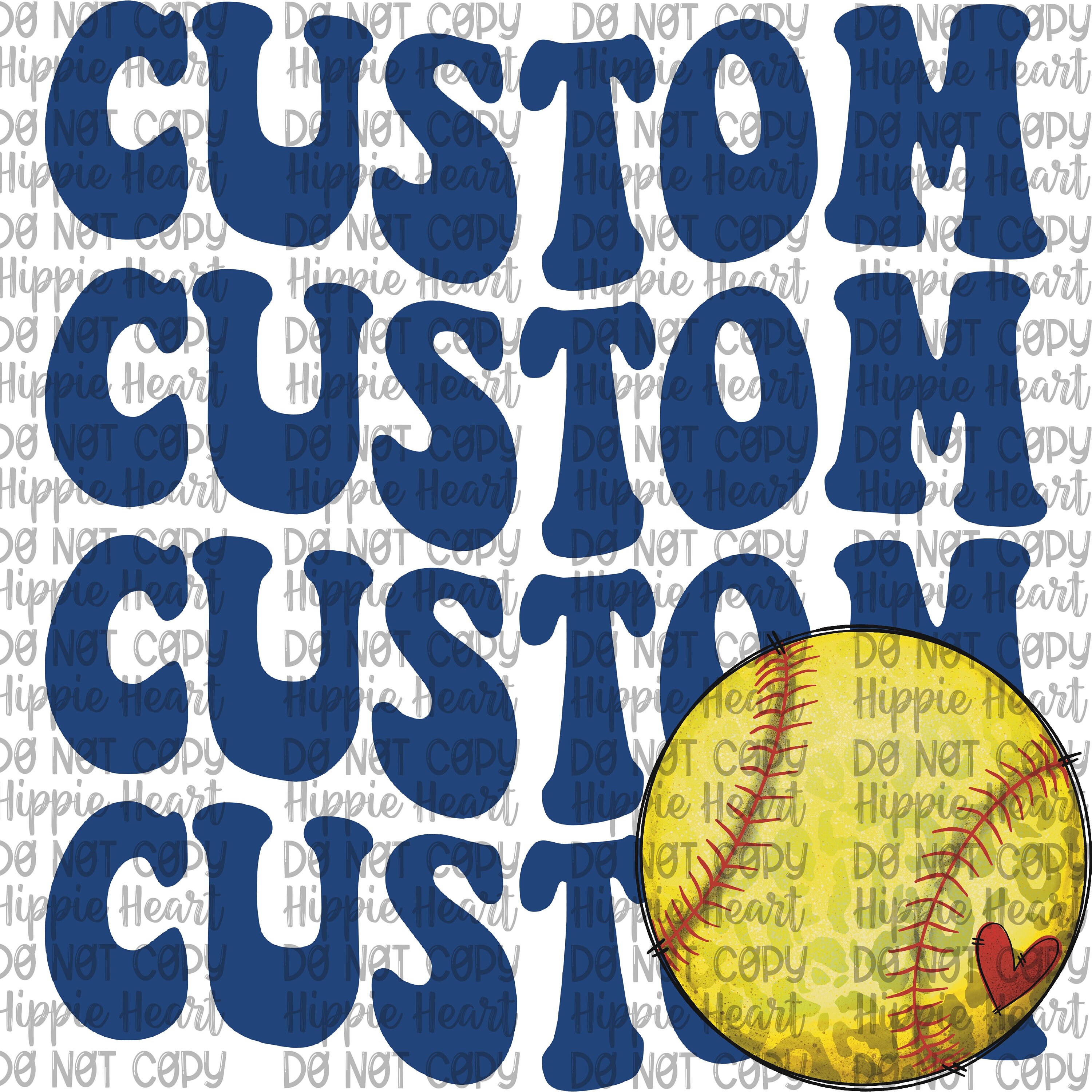 Custom Softball Png Custom Team Png Custom Softball Designs - Etsy