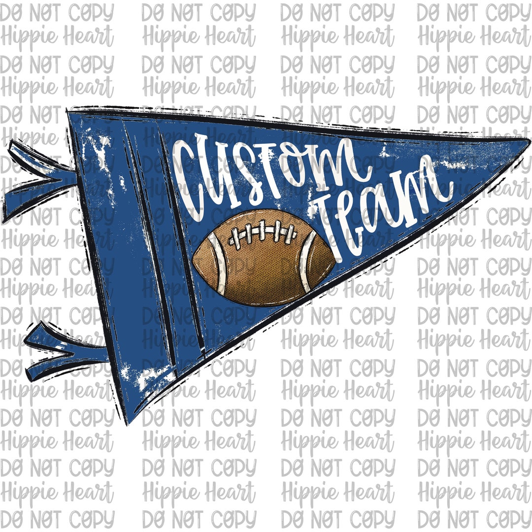 Custom Football Team Png, Custom Team Mascot Png, Custom Football ...