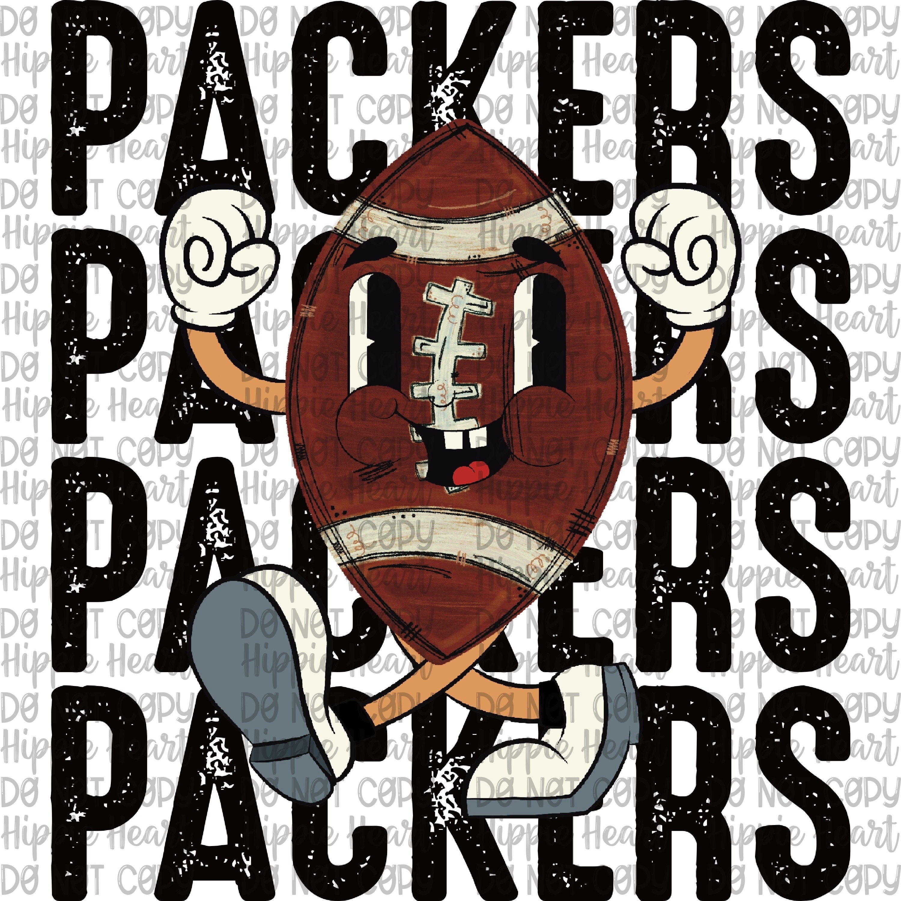 Packers Football Png, Packers Football, Packers Football Design, Retro ...
