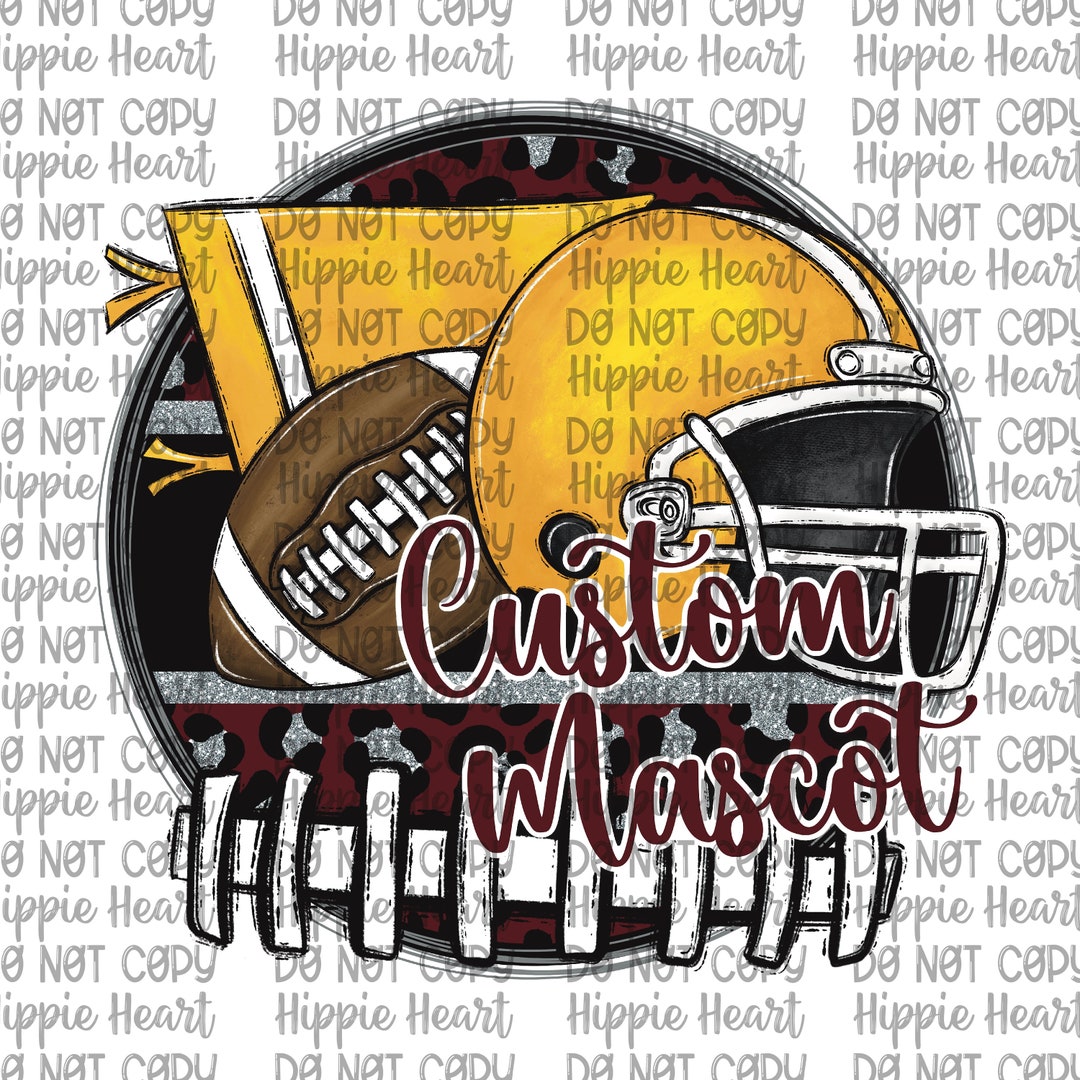 Custom Football Team Png, Custom Team Mascot Png, Custom Football ...
