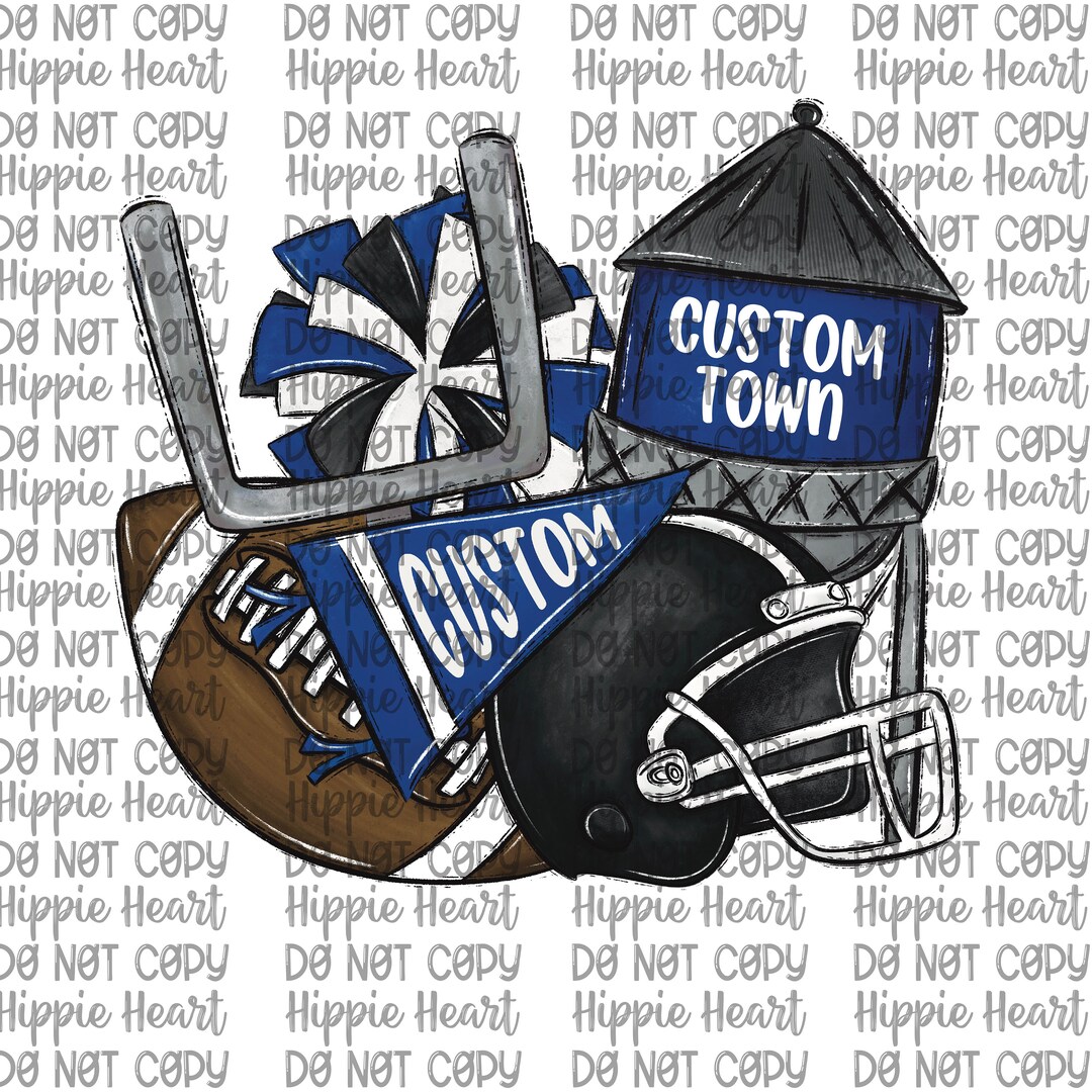 Custom Football Team Png, Custom Team Mascot Png, Custom Football ...