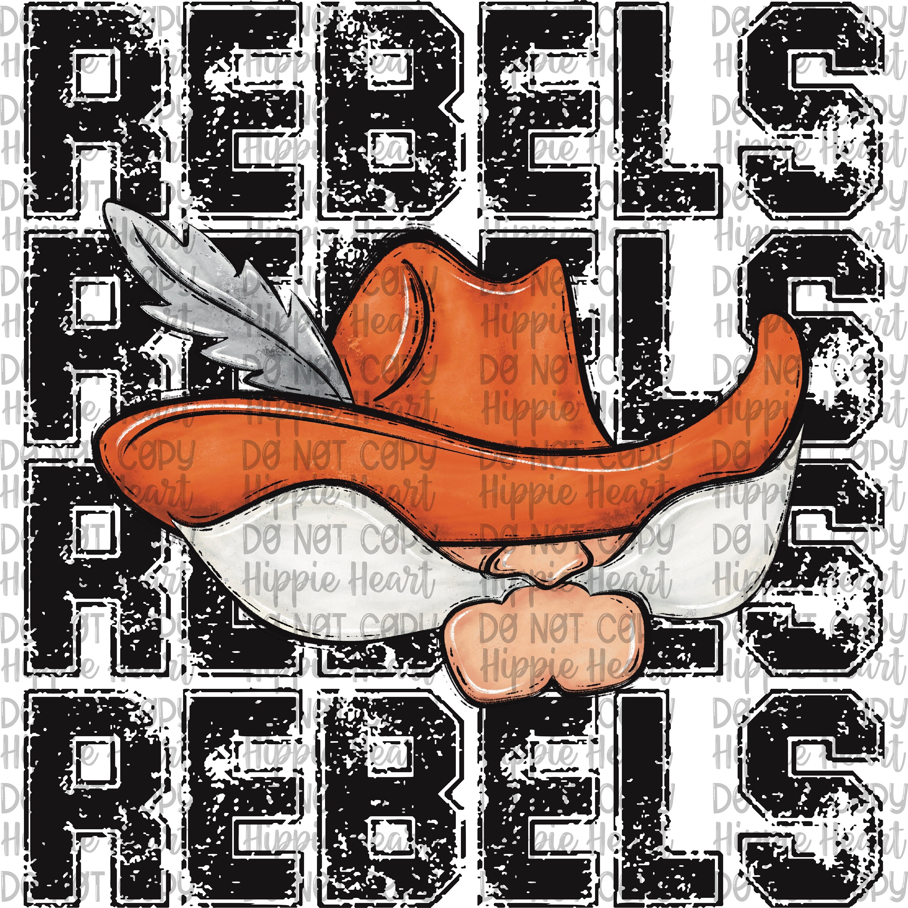 Rebel Png Rebels Mascot Png Rebel Mascot Custom Mascot - Etsy