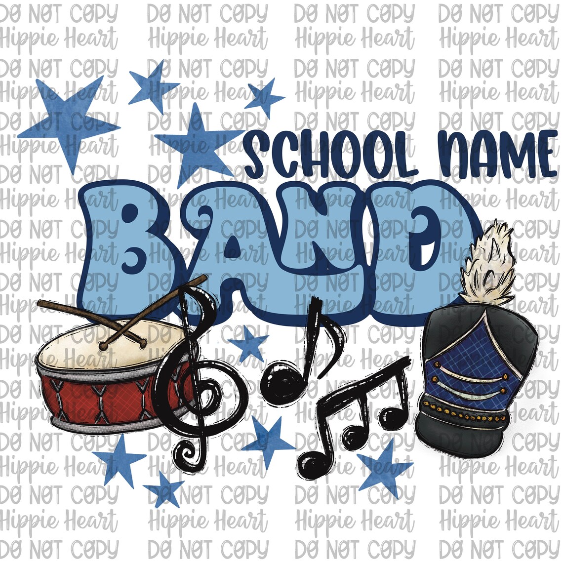 Custom Band Png, Marching Band Png, Custom Team Mascot Png, Custom Band ...