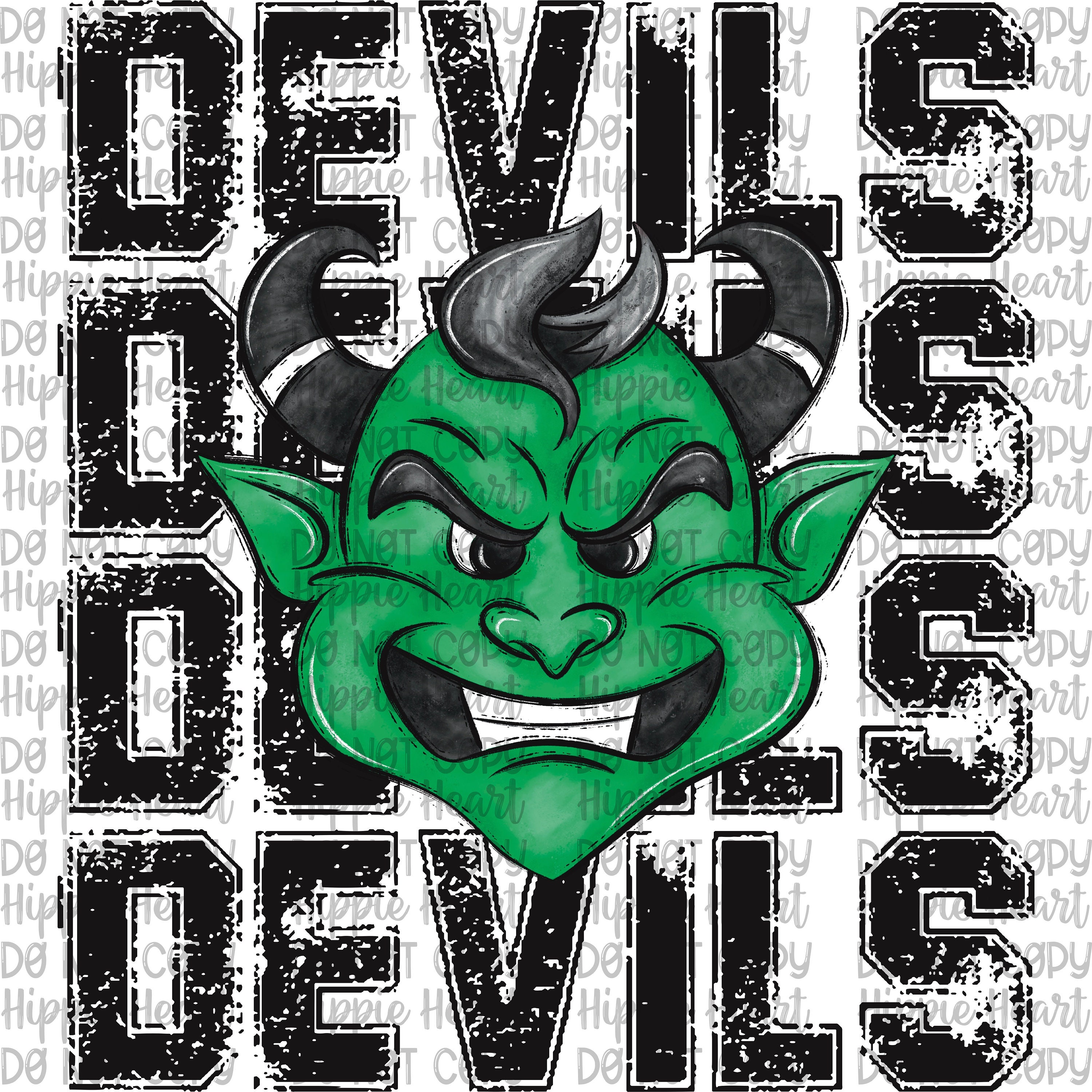 Devils Png Devils Mascot Png Devils Mascot Custom Mascot - Etsy
