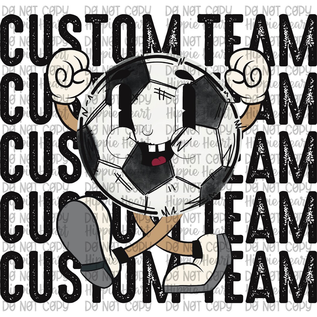 Custom Soccer Png, Soccer Team Png, School Mascot Png, Custom Soccer ...