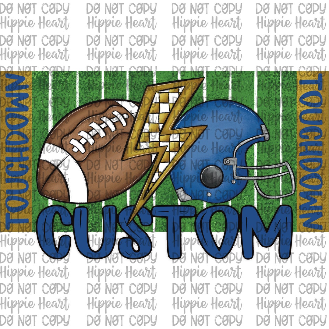 Custom Football Team Png, Custom Team Mascot Png, Custom Football ...