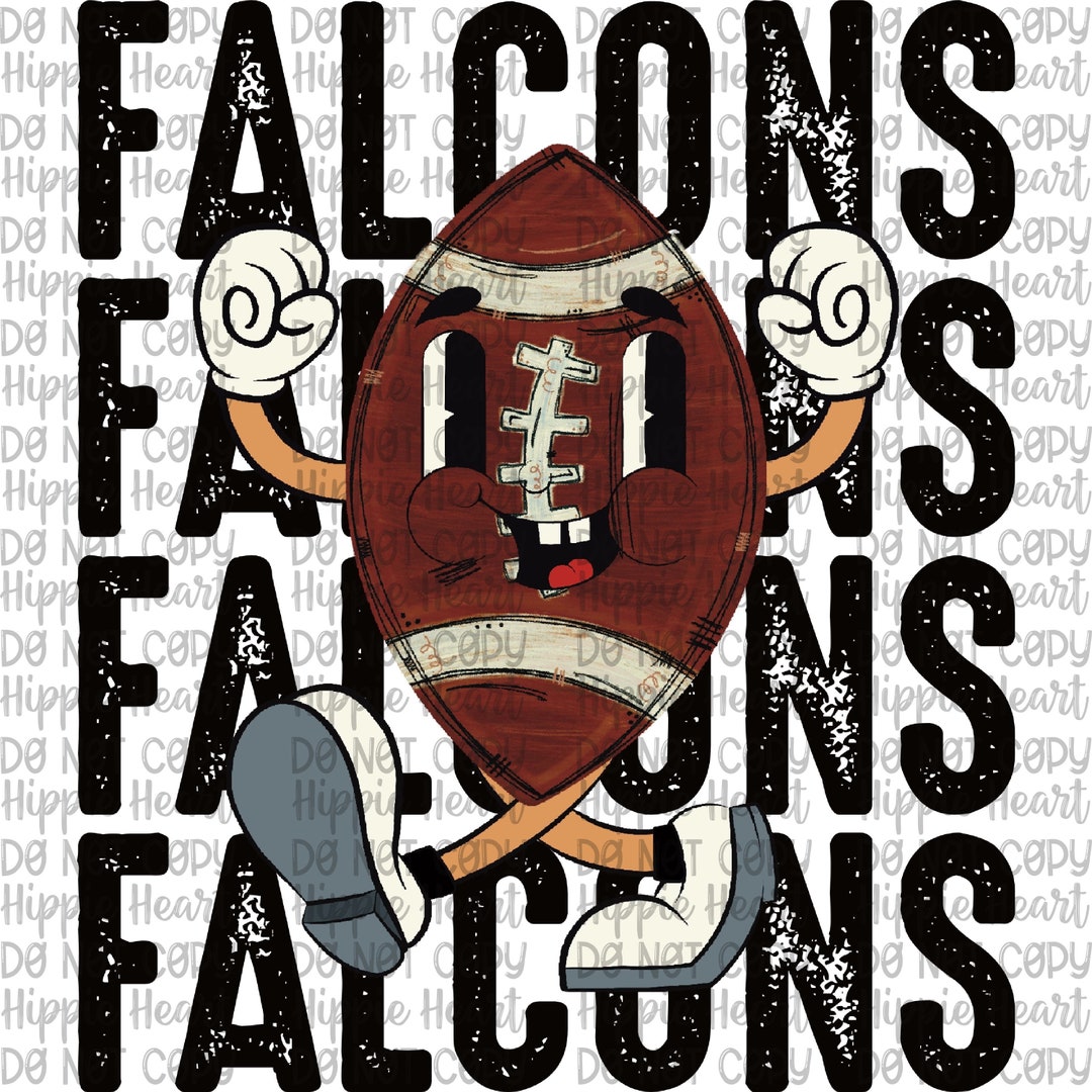 Falcons Football Png Falcons Football Falcons Football - Etsy