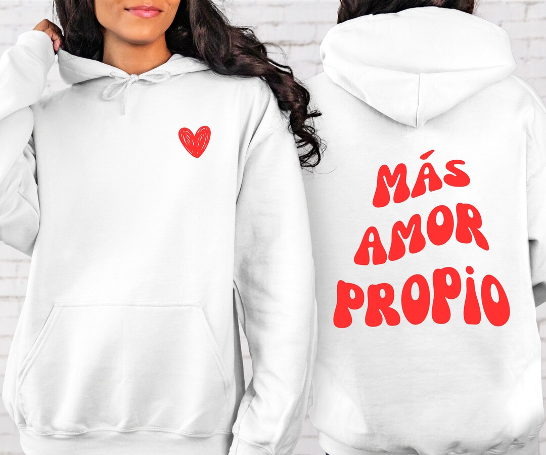 Amor Propio Hoodie, Self Love Sweatshirt, Trendy Hoodie UNISEX ...