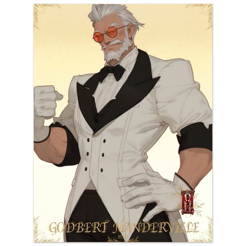 Godbert Manderville FFXIV by Azikun - Etsy