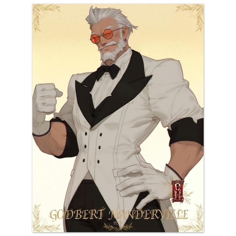 Godbert Manderville FFXIV by Azikun - Etsy