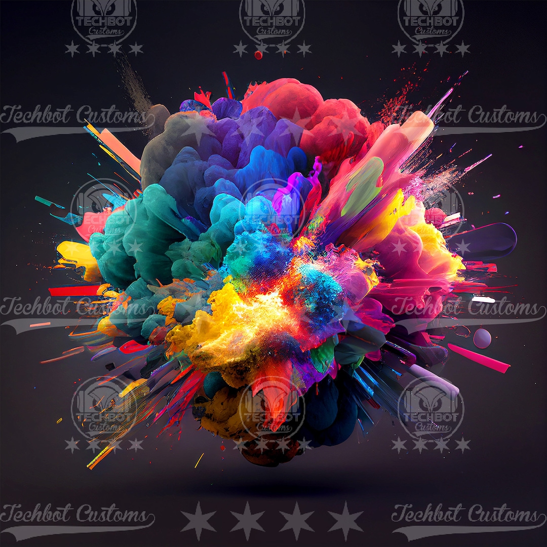 COLOR EXPLOSION 5 - Etsy