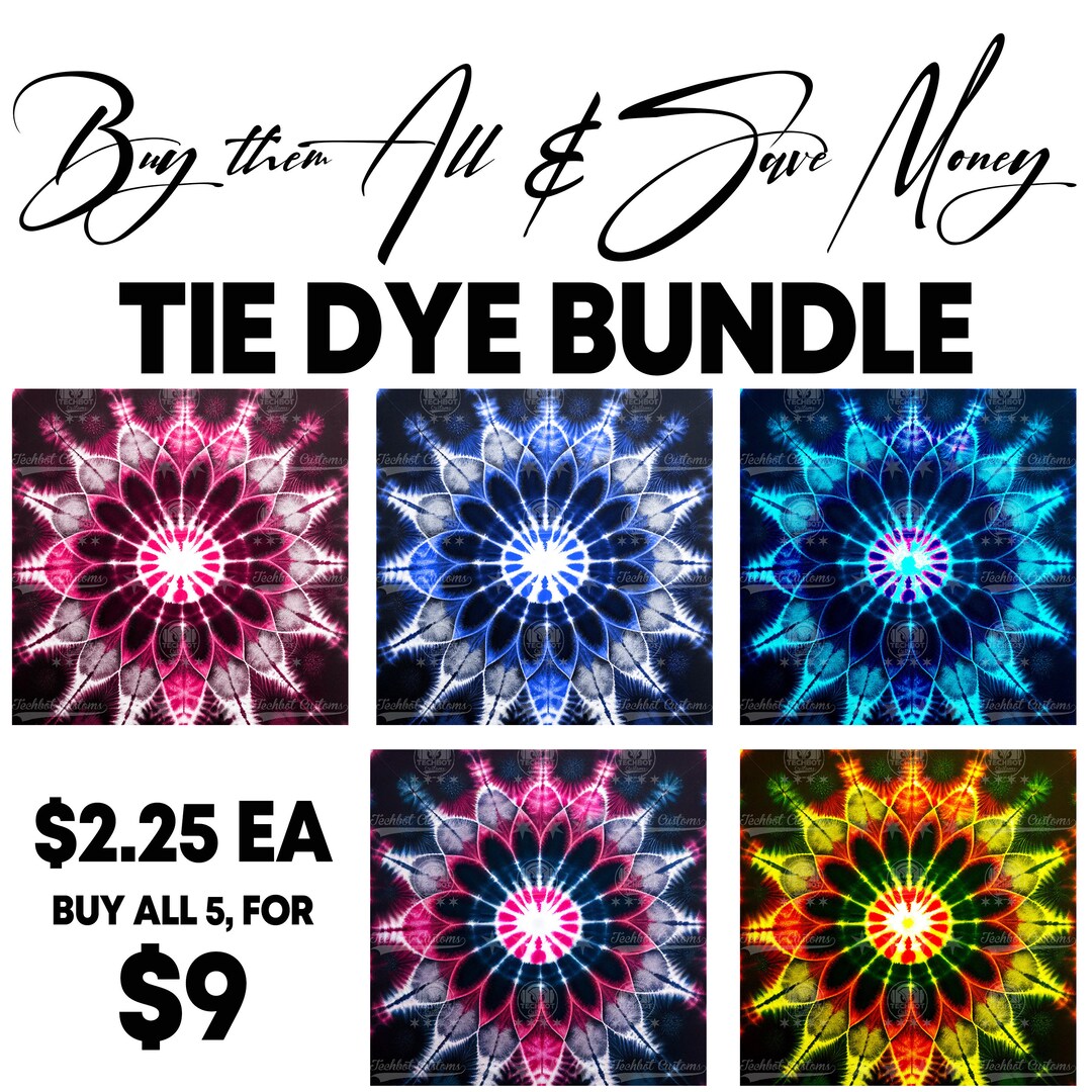TIE DYE BUNDLE - Etsy