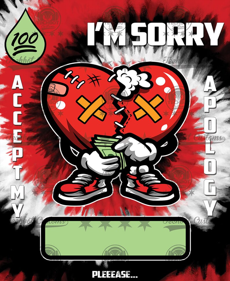 I'M SORRY MONEY CARD - Etsy