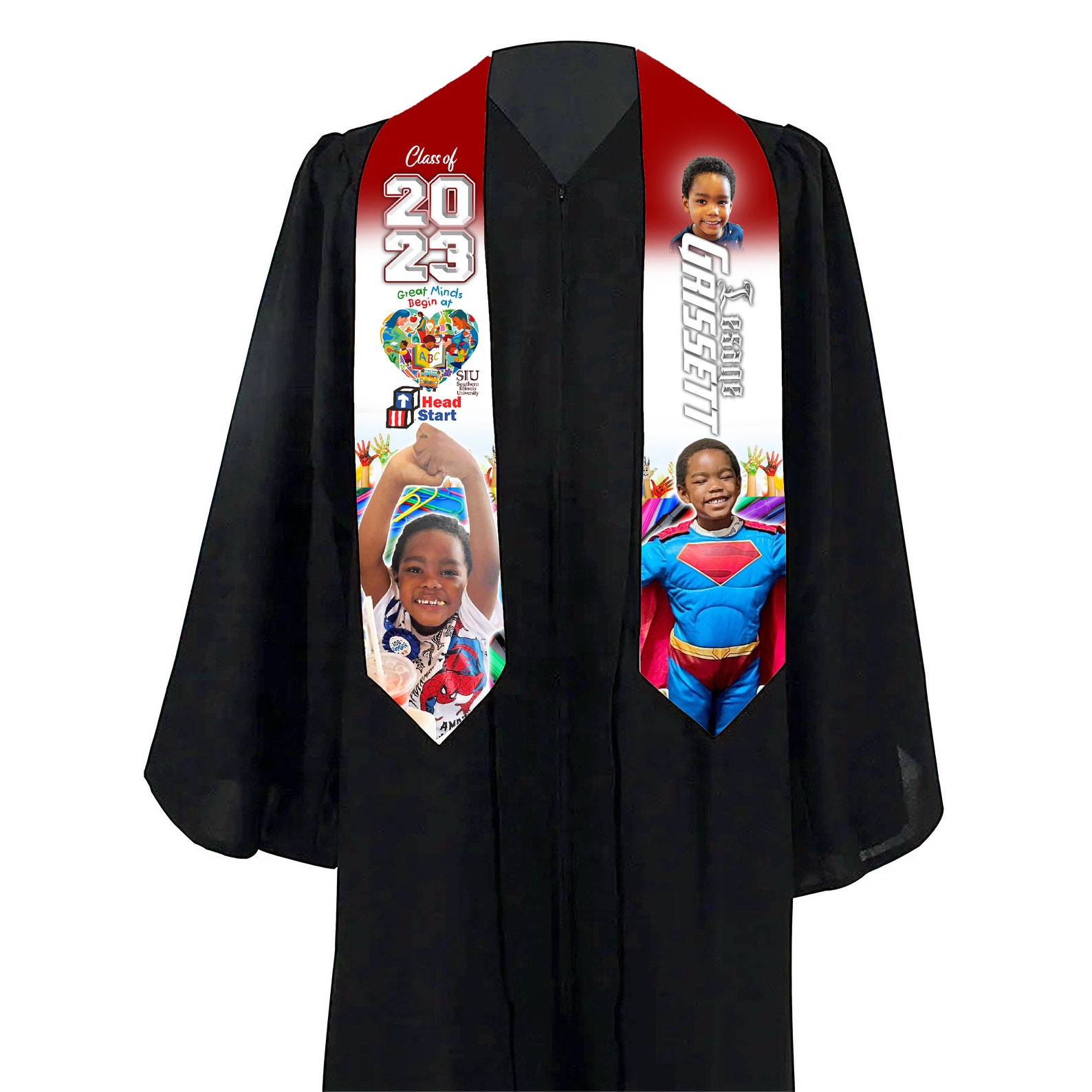 60 Inch Stole - Blank Design Template - Etsy