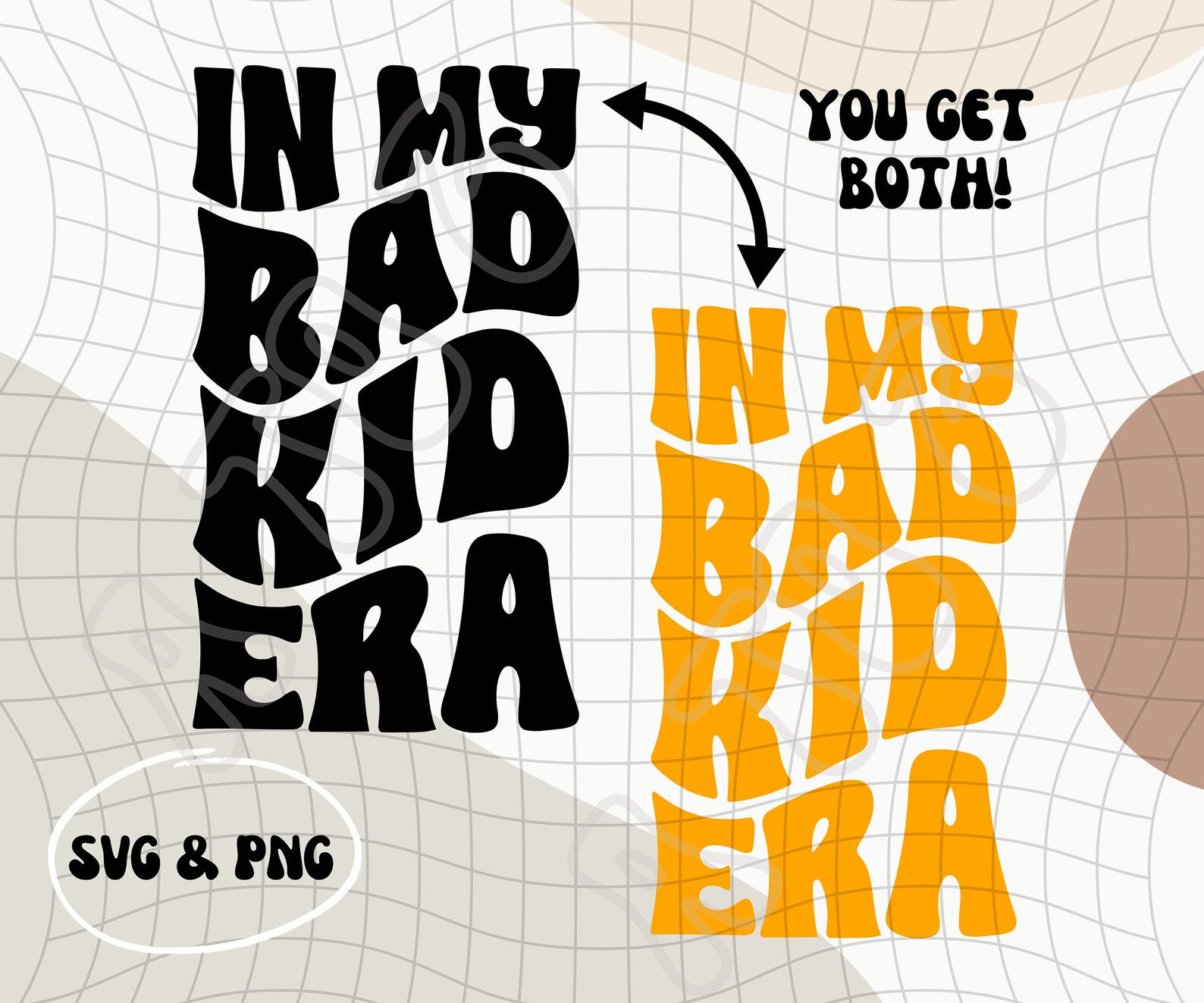 In My Bad Kid Era SVG & PNG | Toddler SVG | Kids Design | Children's ...