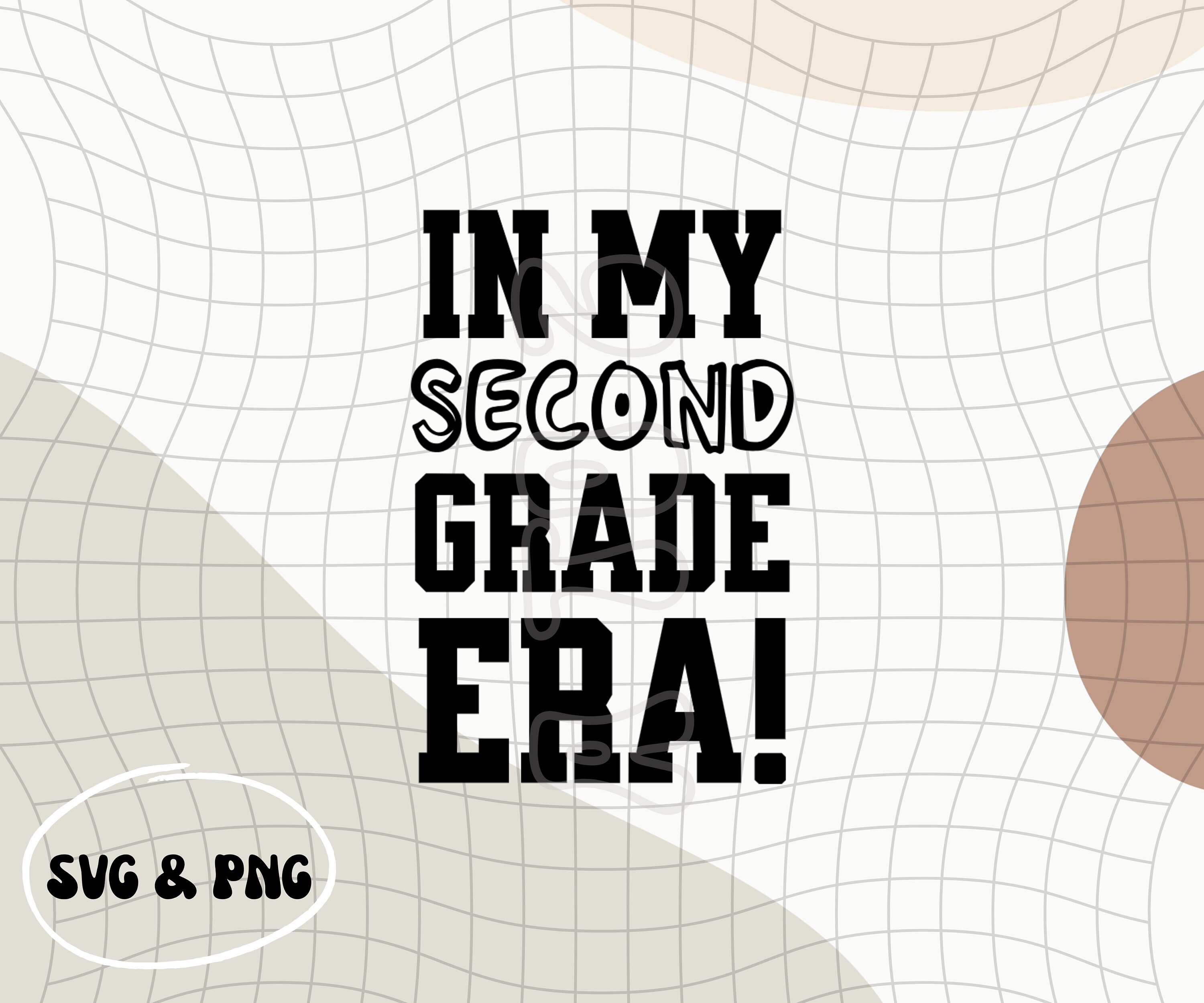 Second Grade Era PNG & SVG | Second Grader PNG | 2nd Grader Digital ...