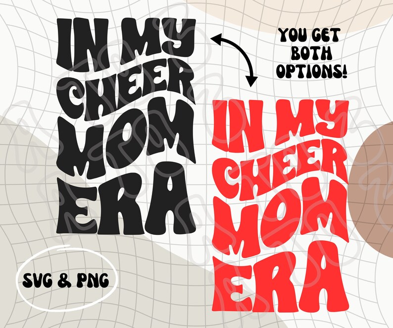 Cheer Mom Era PNG & SVG | Cheer Mom Digital Download | Cheer Mama ...
