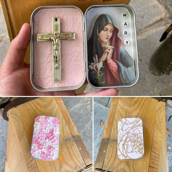 Catholic Pocket Shrine - Etsy