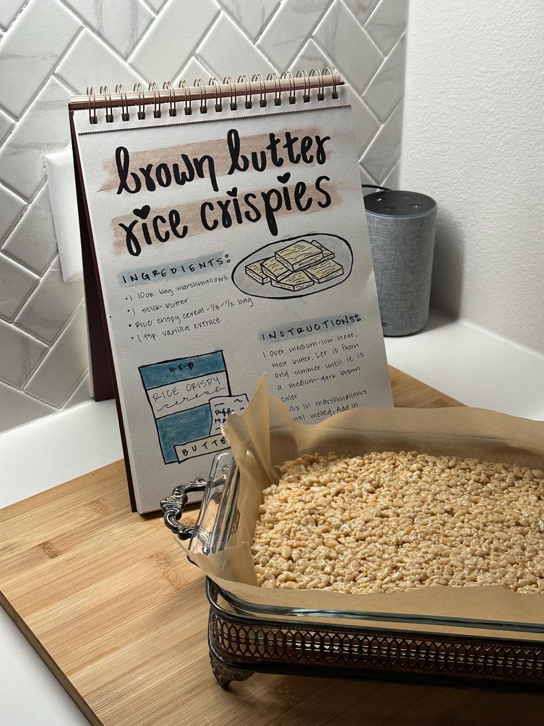 Custom Illustrated Recipe Card – Hand-drawn 9x12 Keepsake With Ink ...