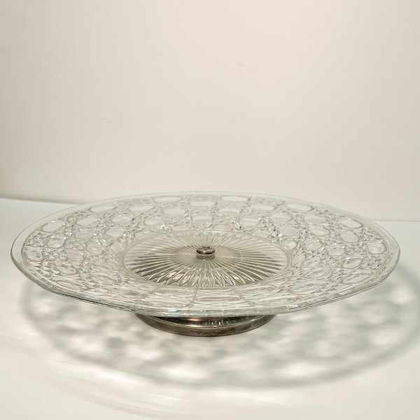 Crystal Cake Stand - Etsy