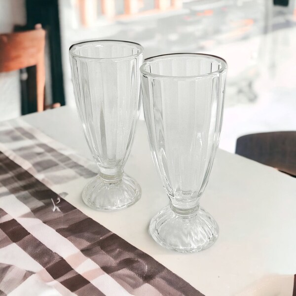 Milkshake Glasses - Etsy