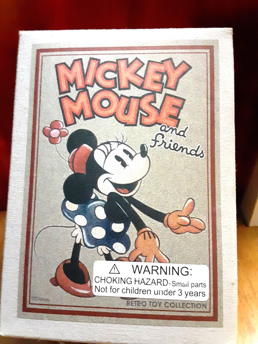 Minnie Mouse/disney Wind up Tin Toy,vintage/collectible - Etsy