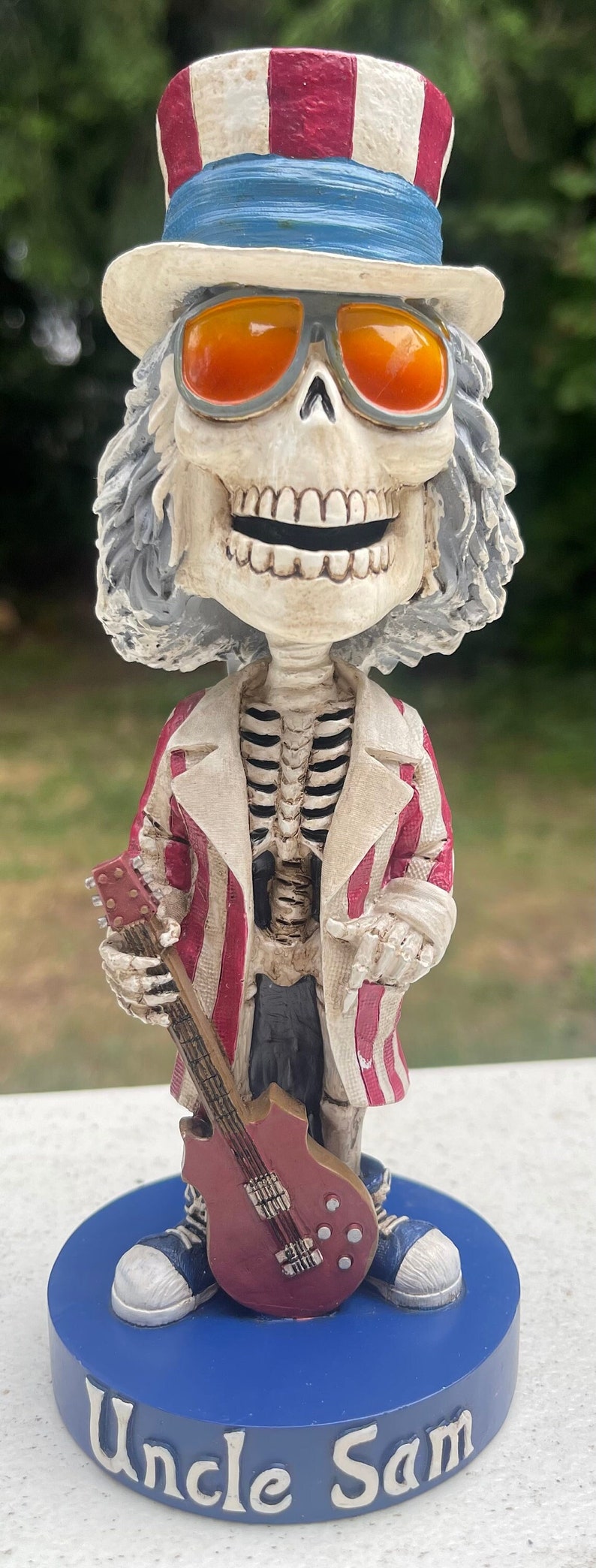 Grateful Dead Uncle Sam Bobblehead. Limited Edition Vintage - Etsy