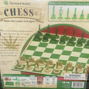 ICUP Stonerware Chess Set - Etsy