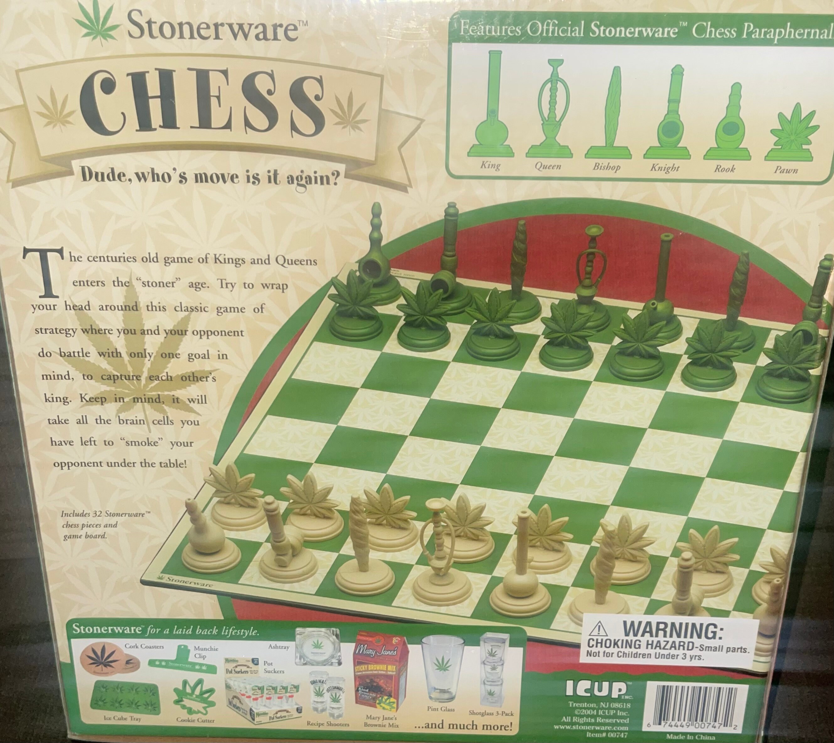 ICUP Stonerware Chess Set - Etsy