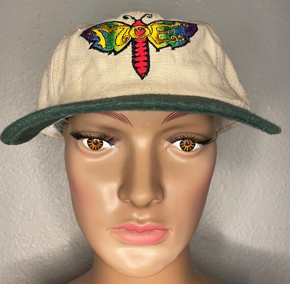 HeadCase, %100 Hemp, Moe butterfly curved bill hat - Gem