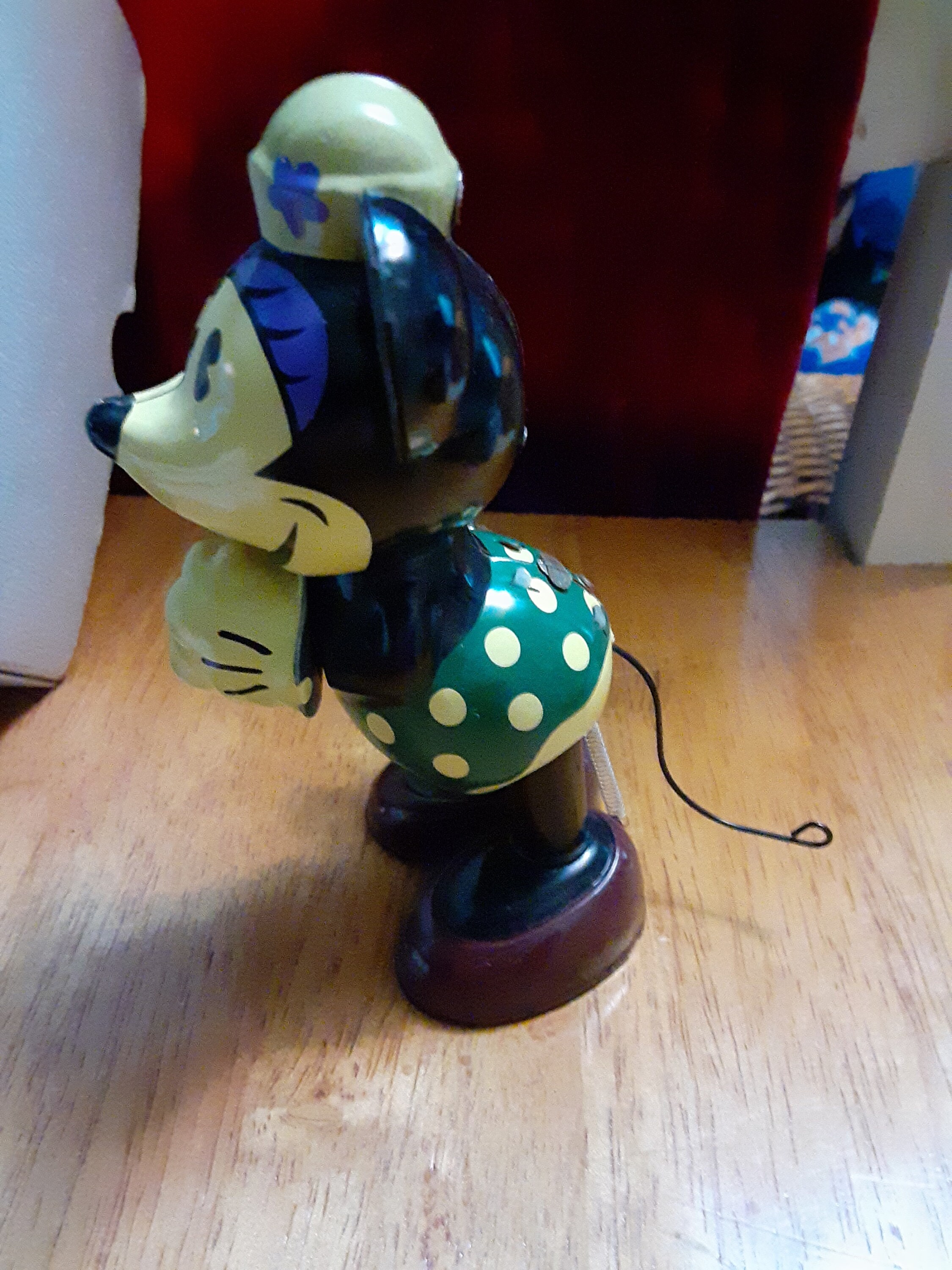 Minnie Mouse/disney Wind up Tin Toy,vintage/collectible - Etsy