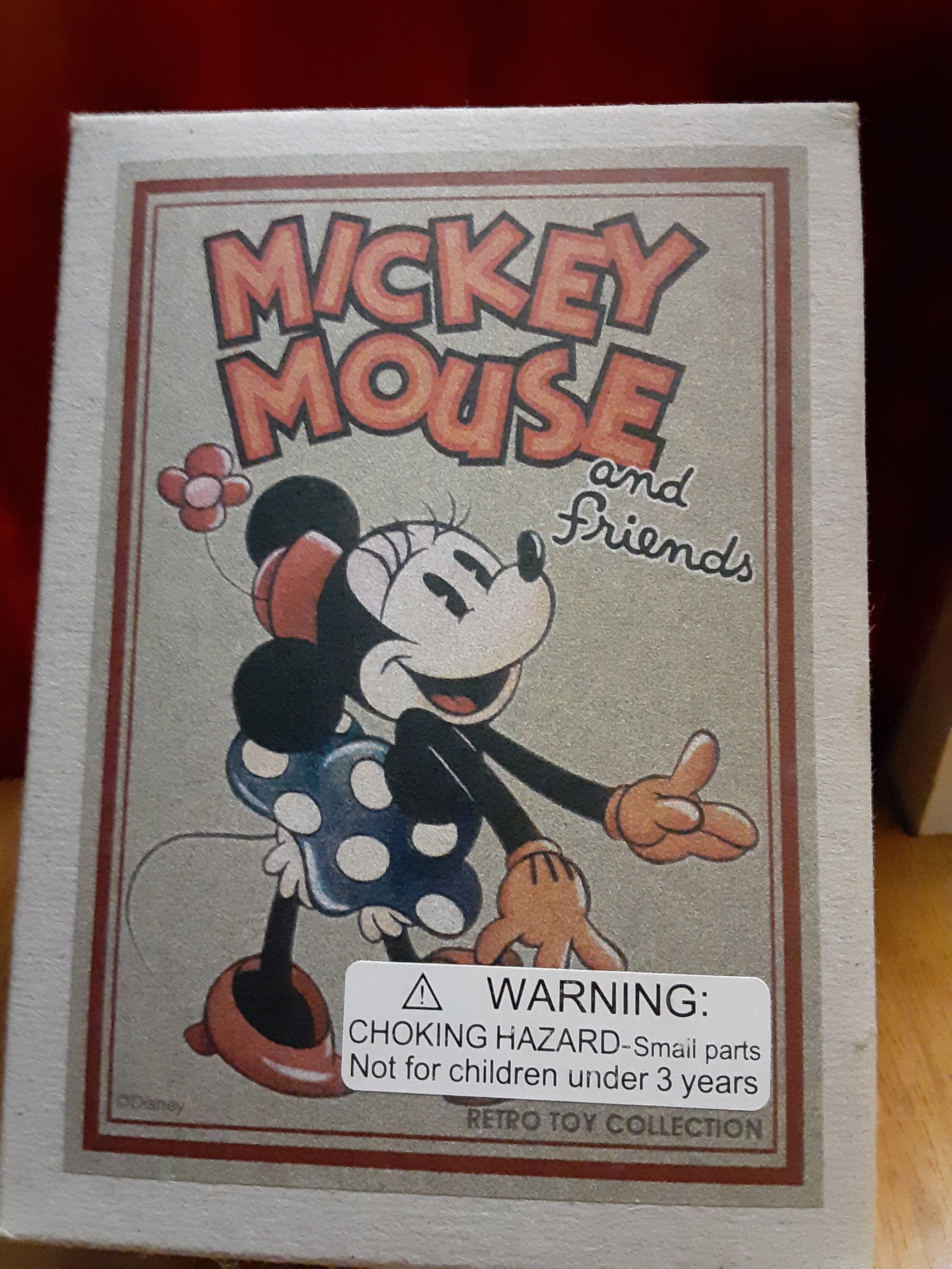 Minnie Mouse/disney Wind up Tin Toy,vintage/collectible - Etsy