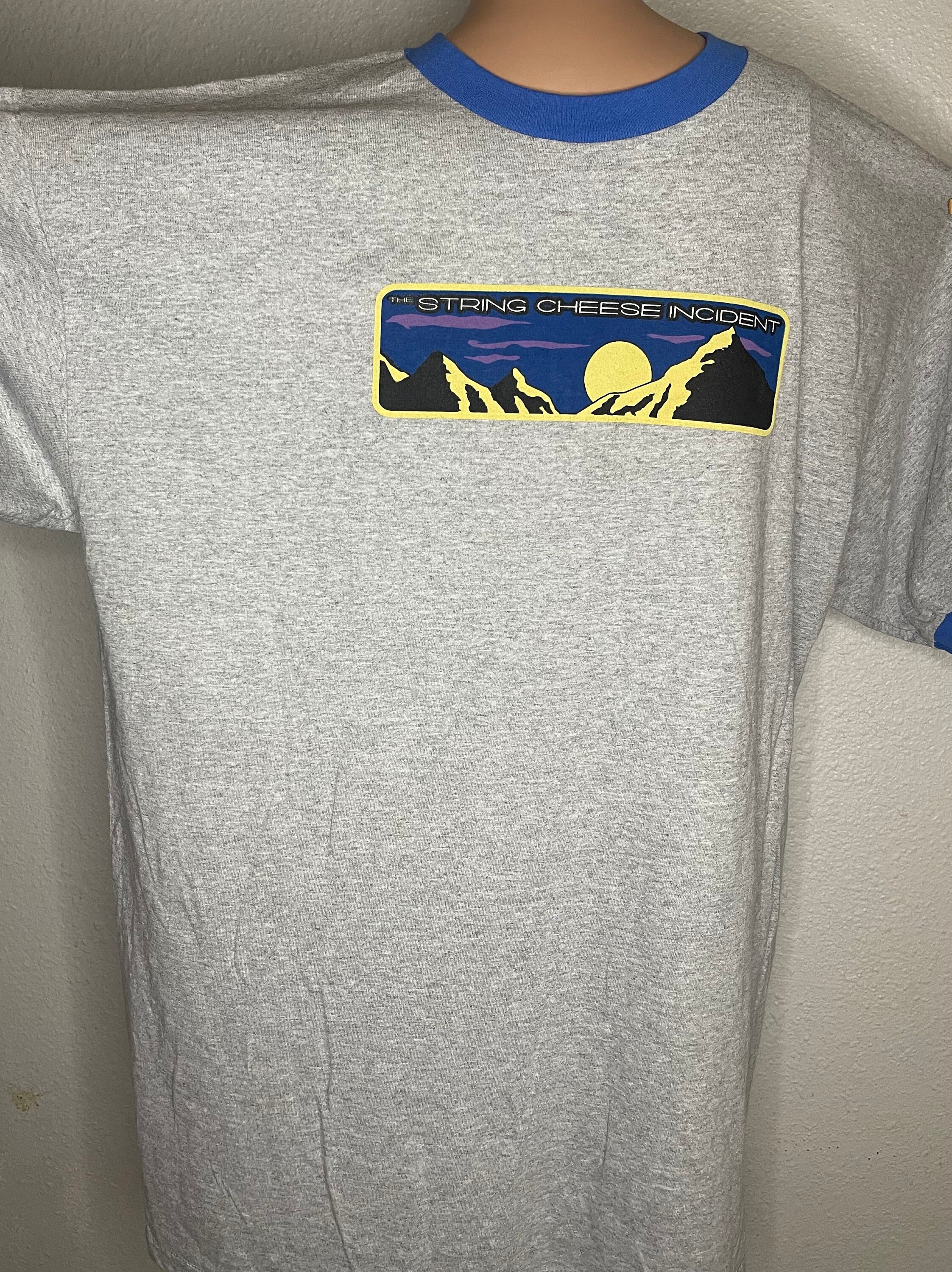 Vintage 1990s, String Cheese Incident, Ringer Style T Shirt. Size 2XL ...