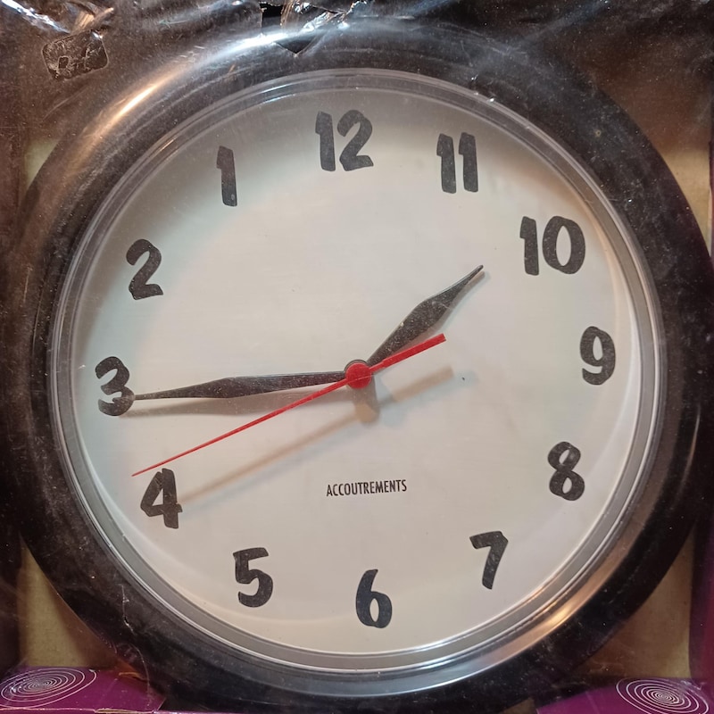 Reverse Clock - Etsy